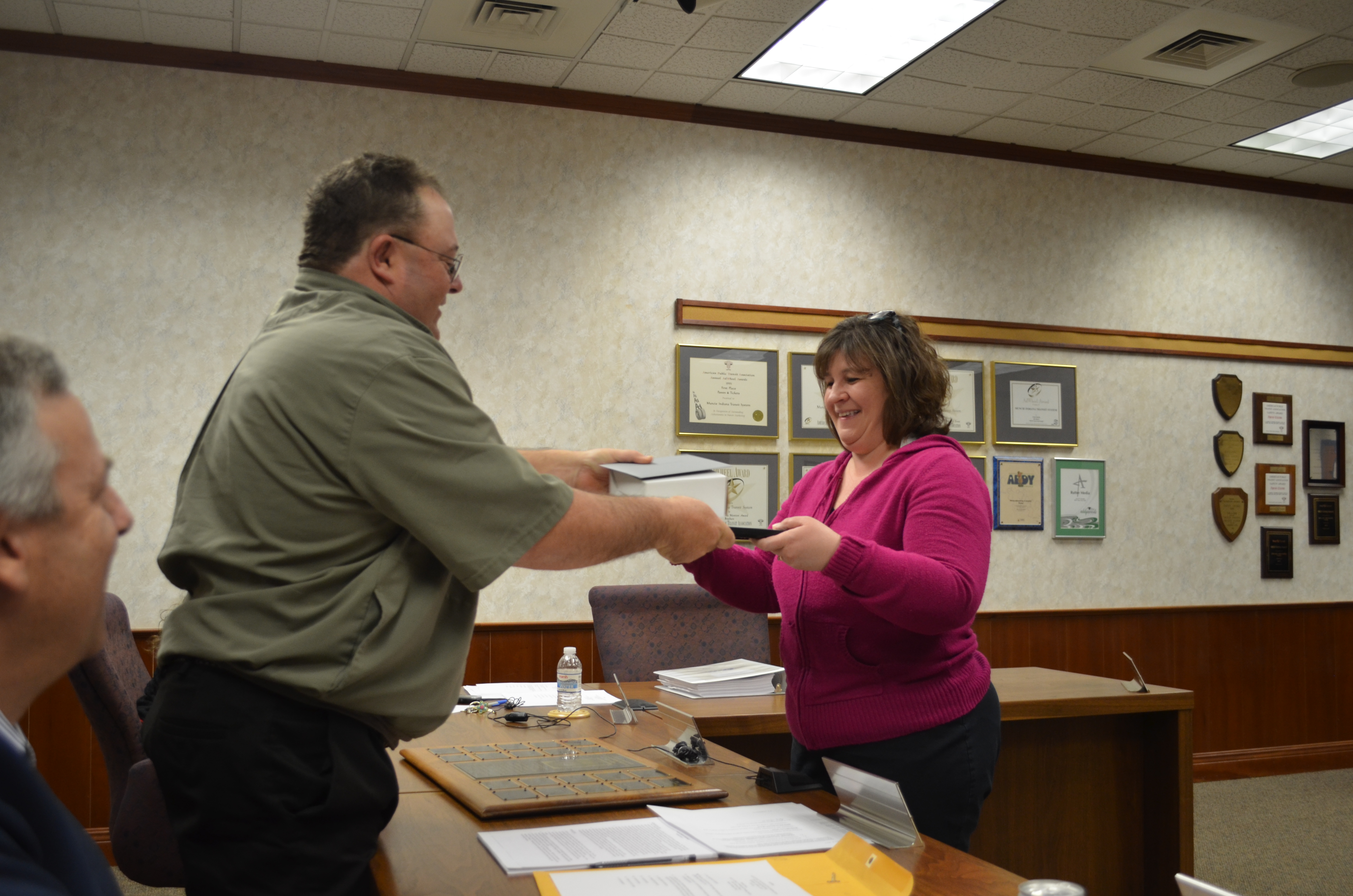 Amy Howell receives the A. David Werner Award for Outstanding Service ...